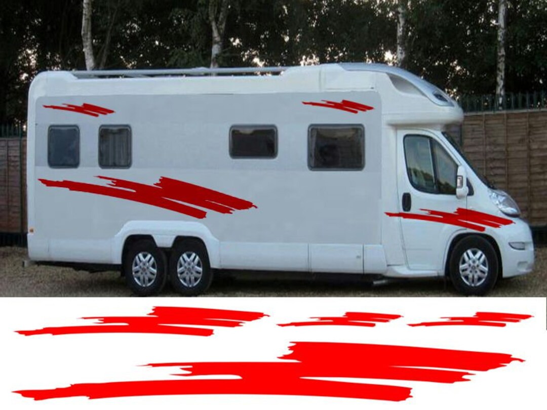 NEO00758 Motorhome 2M Kit 3 Graphics Decals Stickers Vito Transit ...