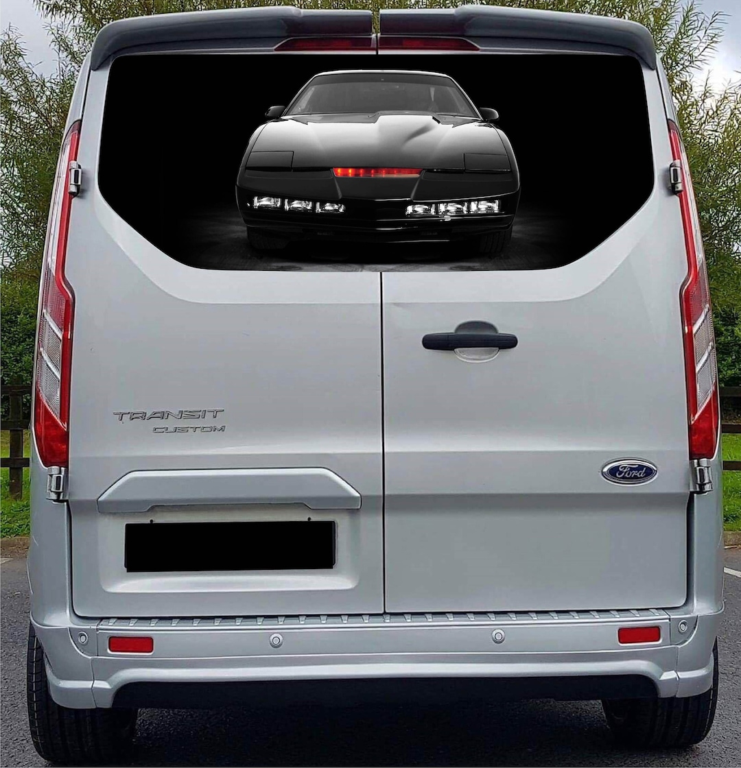 FORDT013 Tailgate Wrap for Ford Transit Custom Swb Lwb Air Release ...