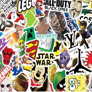 SB01-10 Sticker Bomb Sheets for Car Van Motorbike Boat Phone Laptop ...