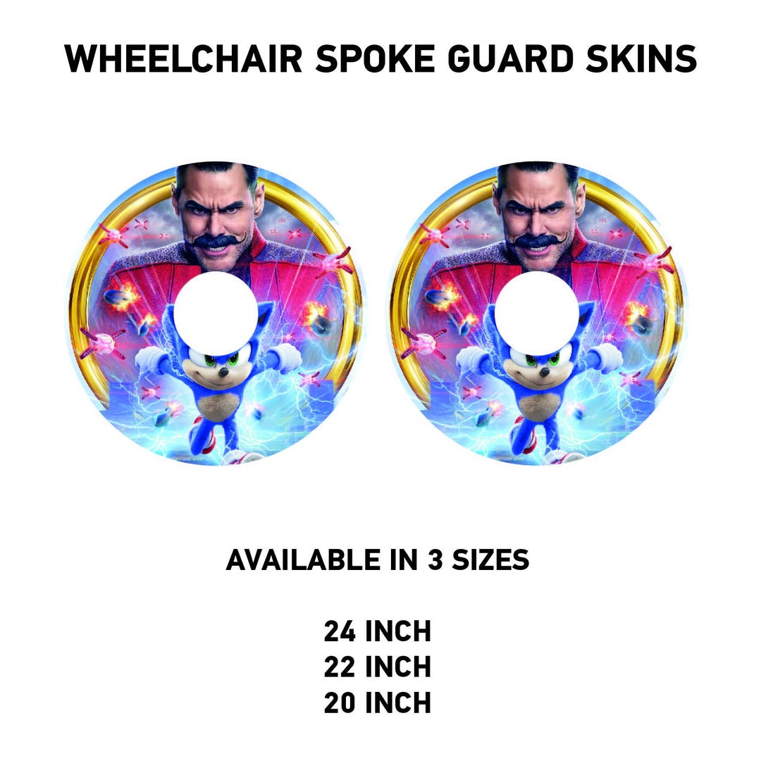 WCGW0011 - WCGW0020 Wheelchair Spoke Guard Wrap Graphics Stickers Vinyl ...