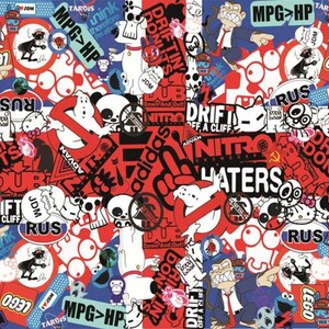 SB01-10 Sticker Bomb Sheets for Car Van Motorbike Boat Phone Laptop ...