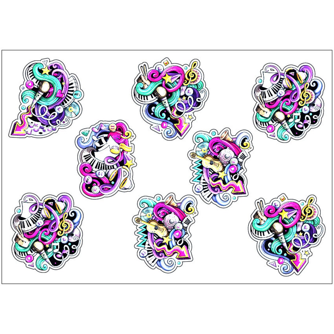 PS0194 Tattoo Sticker Sheet Decal Tattoo Wall Self Adhesive - Etsy