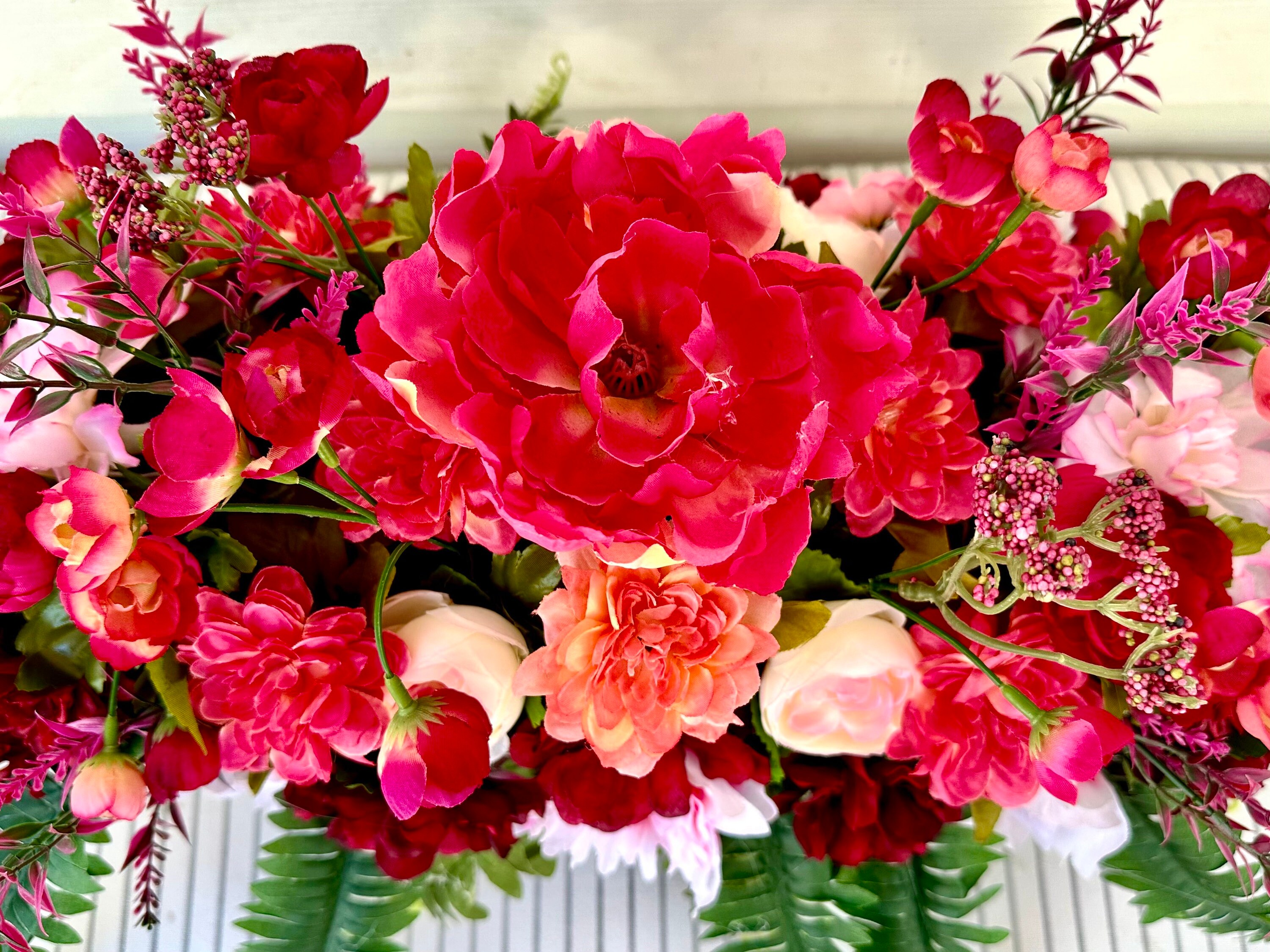 Memorial Day Topper ~ Gravestone Saddle ~ Cemetery Saddle ~ Summer ...