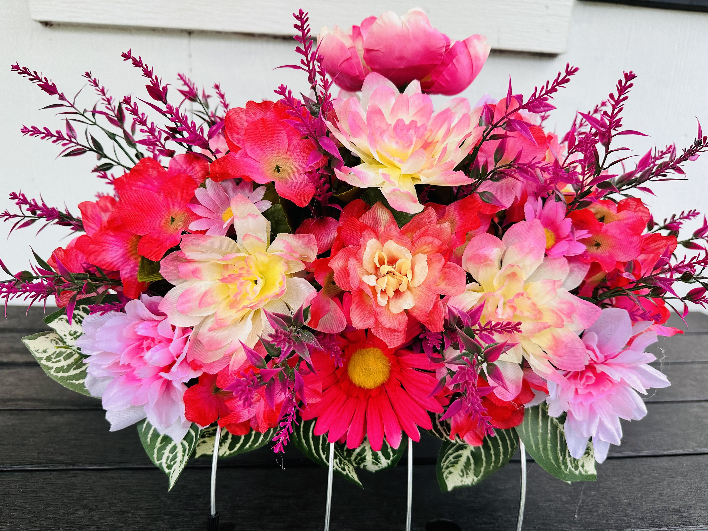 Summer Topper Cemetery Saddle Headstone Topper - Etsy