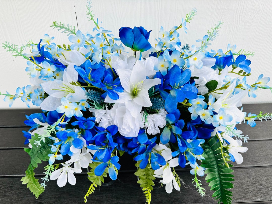 Memorial Day Topper ~ Cemetery Saddle ~ Headstone Topper ~ Gravestone ...