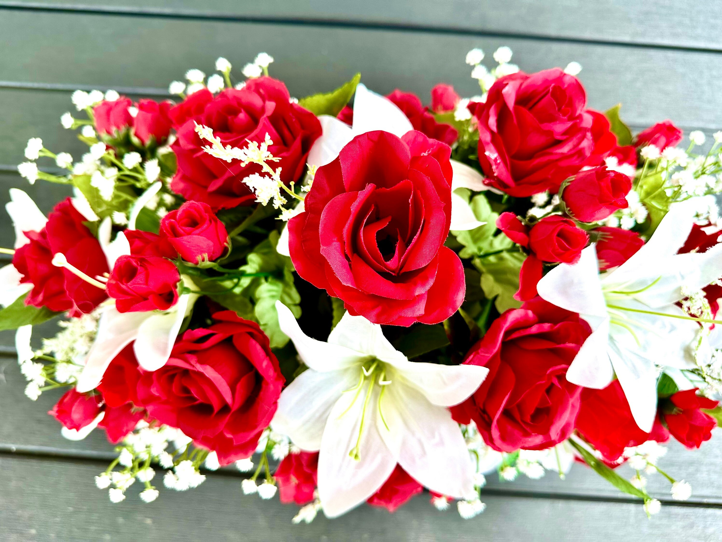 Memorial Day Topper ~ Cemetery Saddle ~ Headstone Topper ~ Gravestone ...