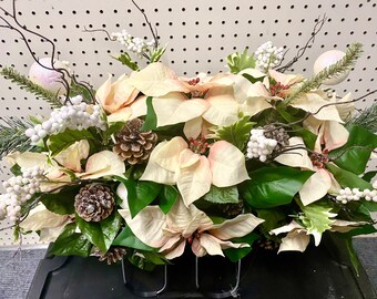 Spring or Easter Cemetery Flowers for Headstone and Grave Decoration ...