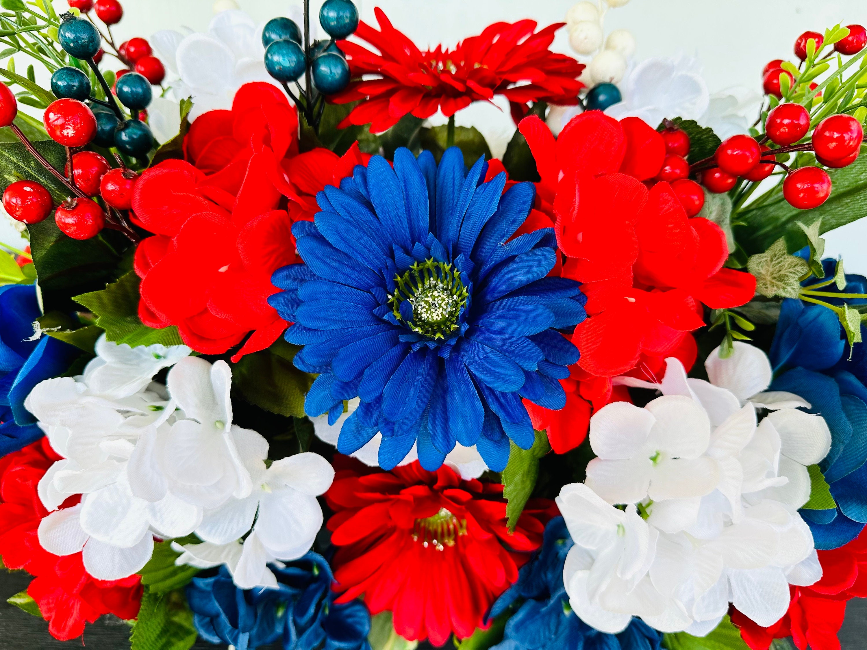 Memorial Day Topper ~ Cemetery Saddle ~ Headstone Topper ~ Gravestone ...