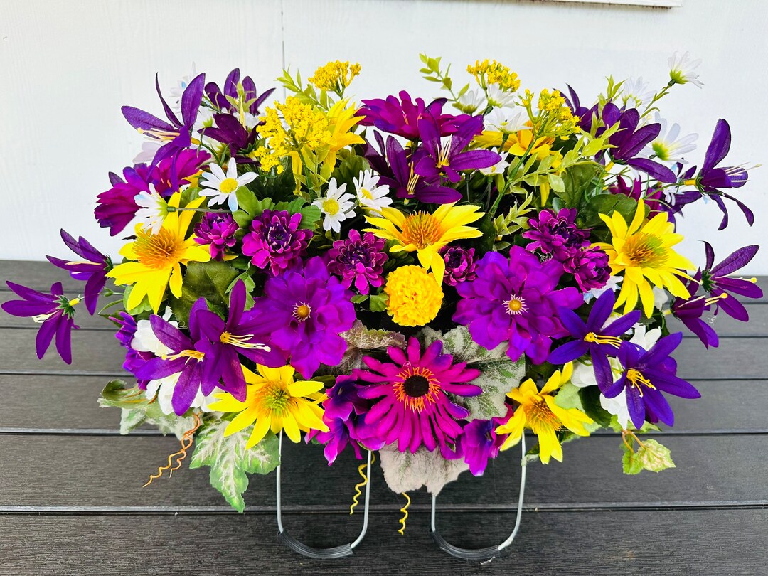 Memorial Day Topper Cemetery Saddle Headstone Topper Gravestone Saddle ...