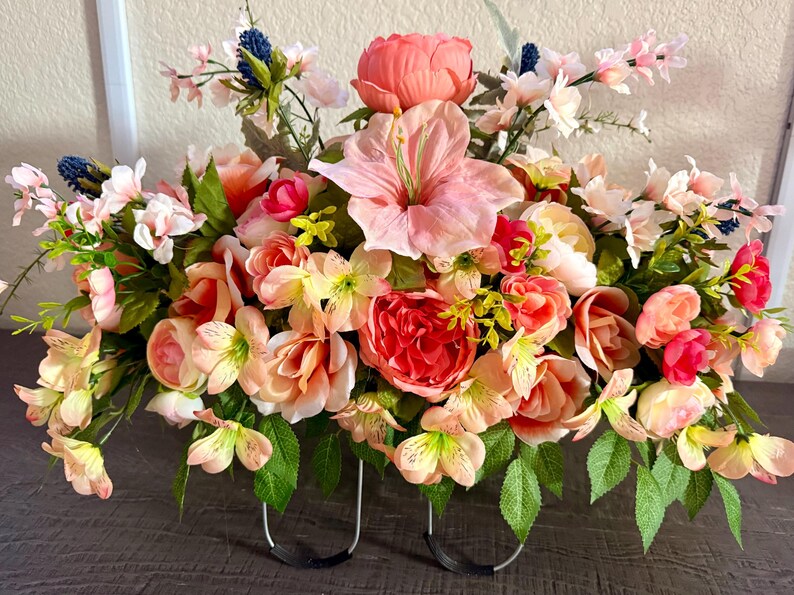 Memorial Topper | Cemetery Topper, Headstone Saddle, Cemetery Saddle - Etsy