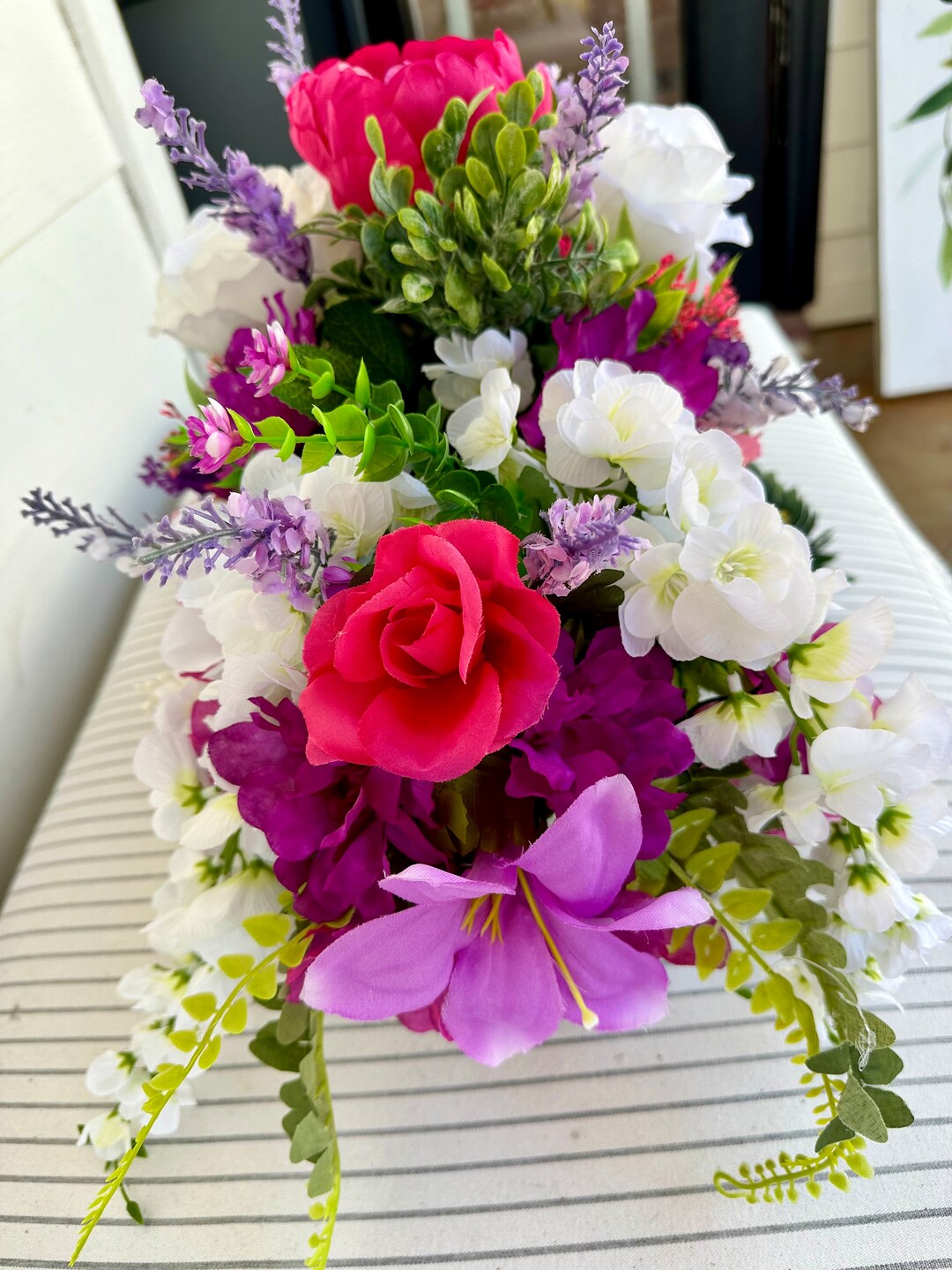 Headstone Topper for Cemetery Flowers for Fall Cemetery Decor for ...