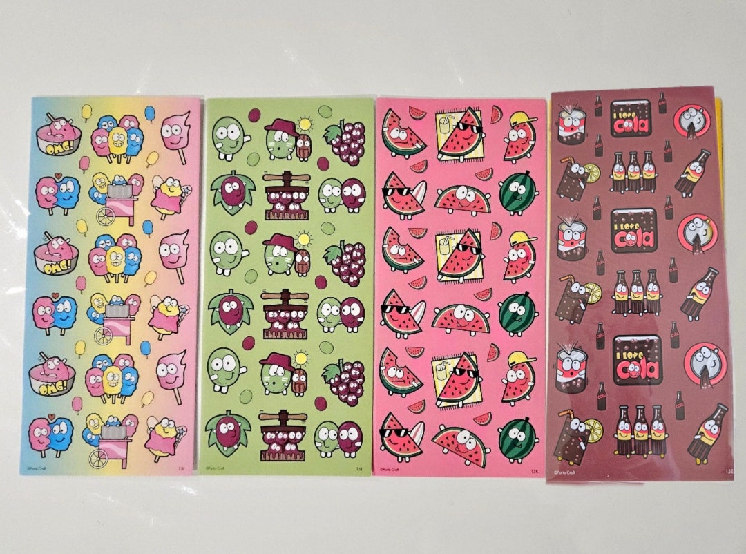 NEW Scented Scratch N Sniff Smelly Stickers! You Choose! - Etsy