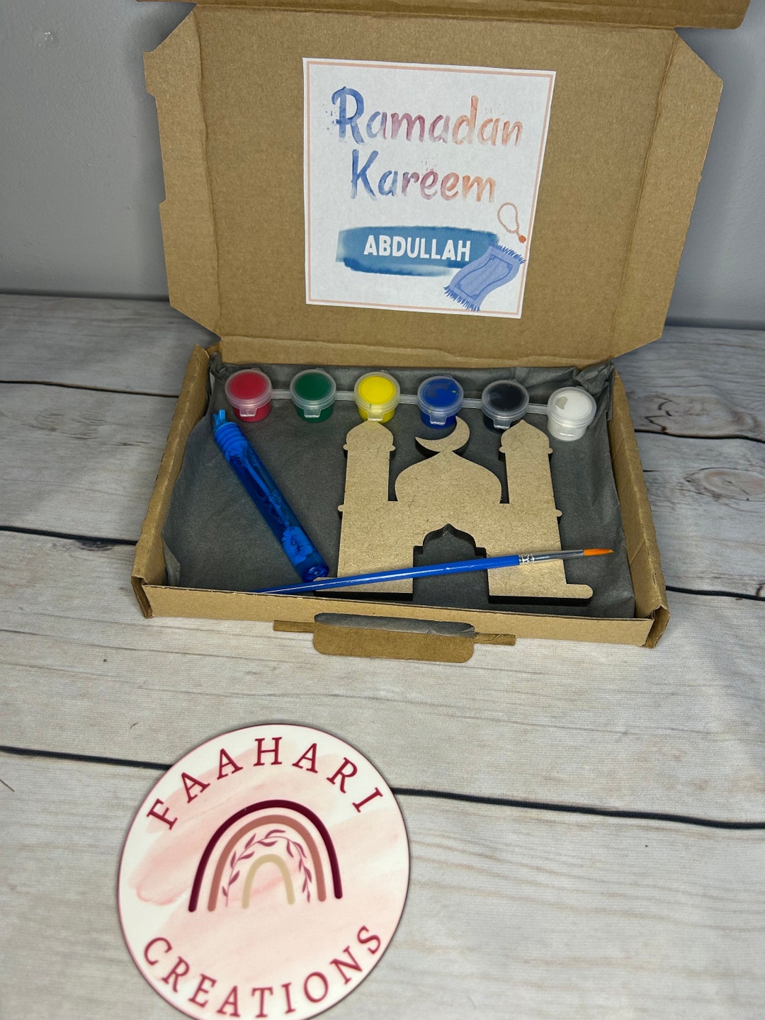 Ramadan Activity for Kids , Ramadan Activity Box for Kids, Personalised ...