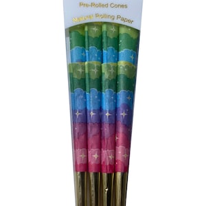 Unique Rolling Cones 8 Packs-colorful Designer Cones Caligars - Etsy