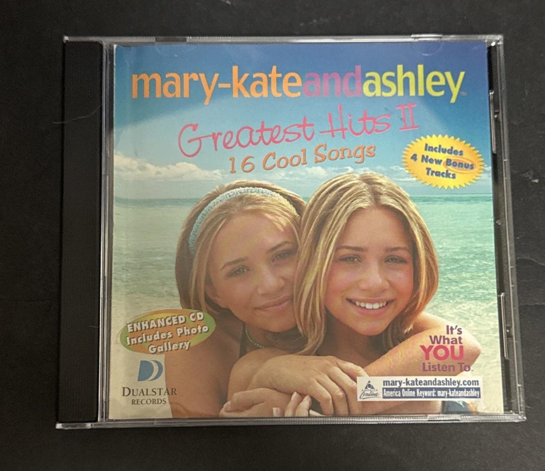 Mary Kate and Ashley Olsen Greatest Hits 2 CD Enhanced Full House Twins ...