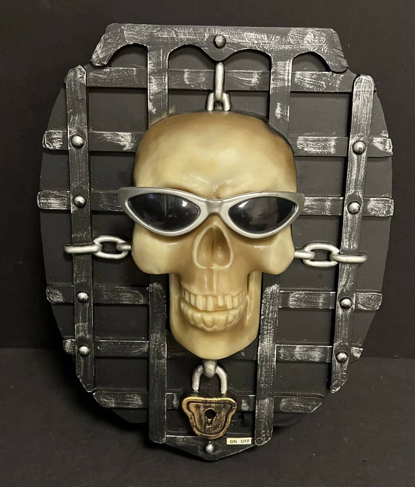 Halloween Animated Talking Skull 3D Picture Frame Gemmy - Etsy