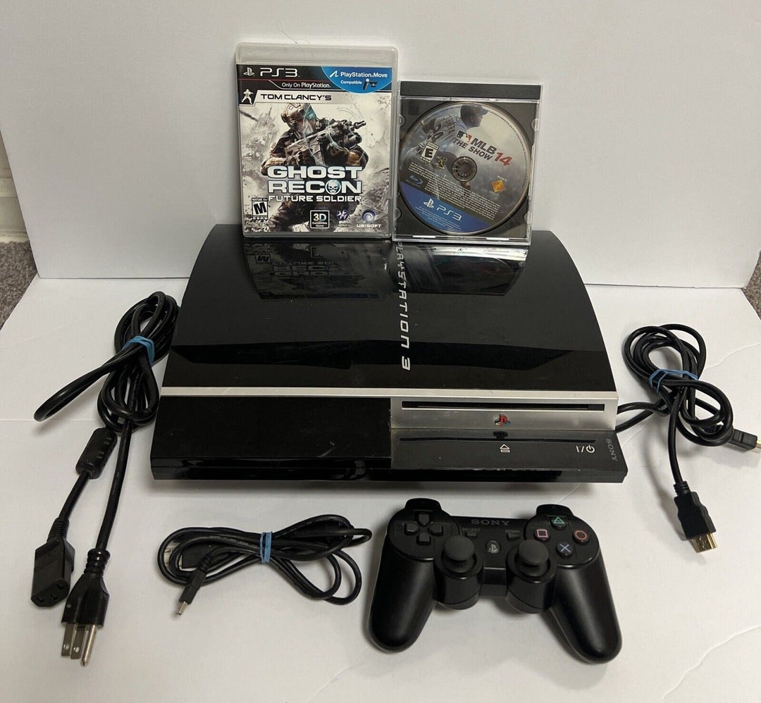 Sony Playstation 3 Ps3 Fat Cechl01 NOT BACKWARDS COMPATIBLE 80gb ...
