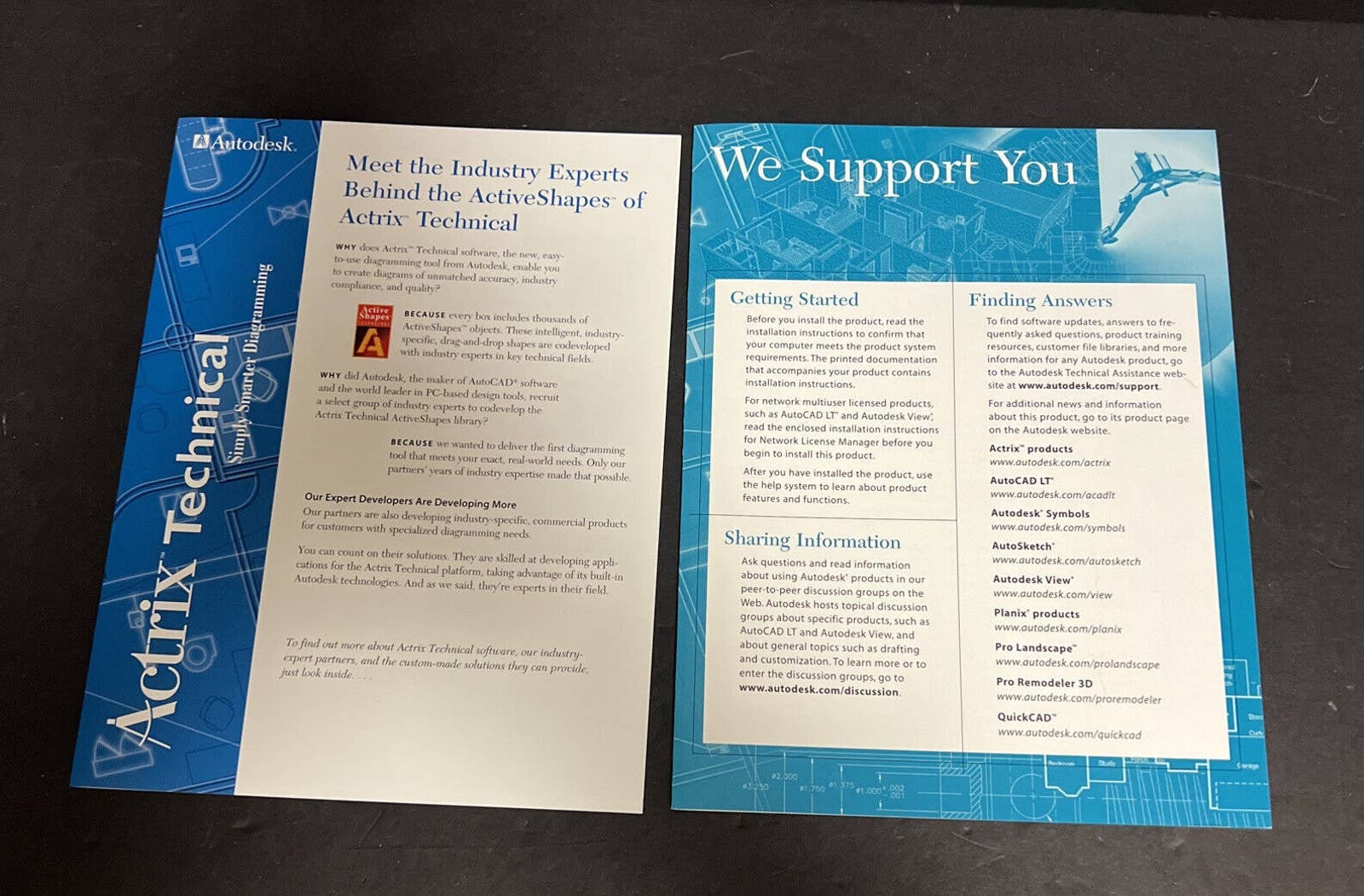 Autodesk Actrix Technical 1998 Autocad Advantage Diagrams - Etsy