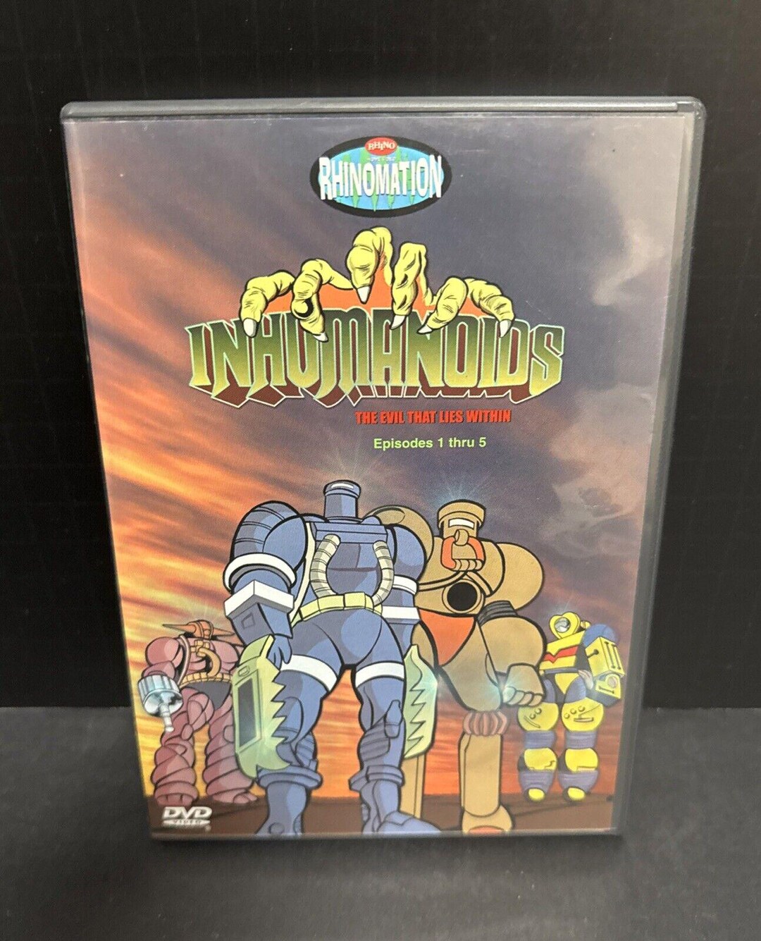 Preowned the Inhumanoids the Evil That Lies Within DVD 2001 Rhinomation ...