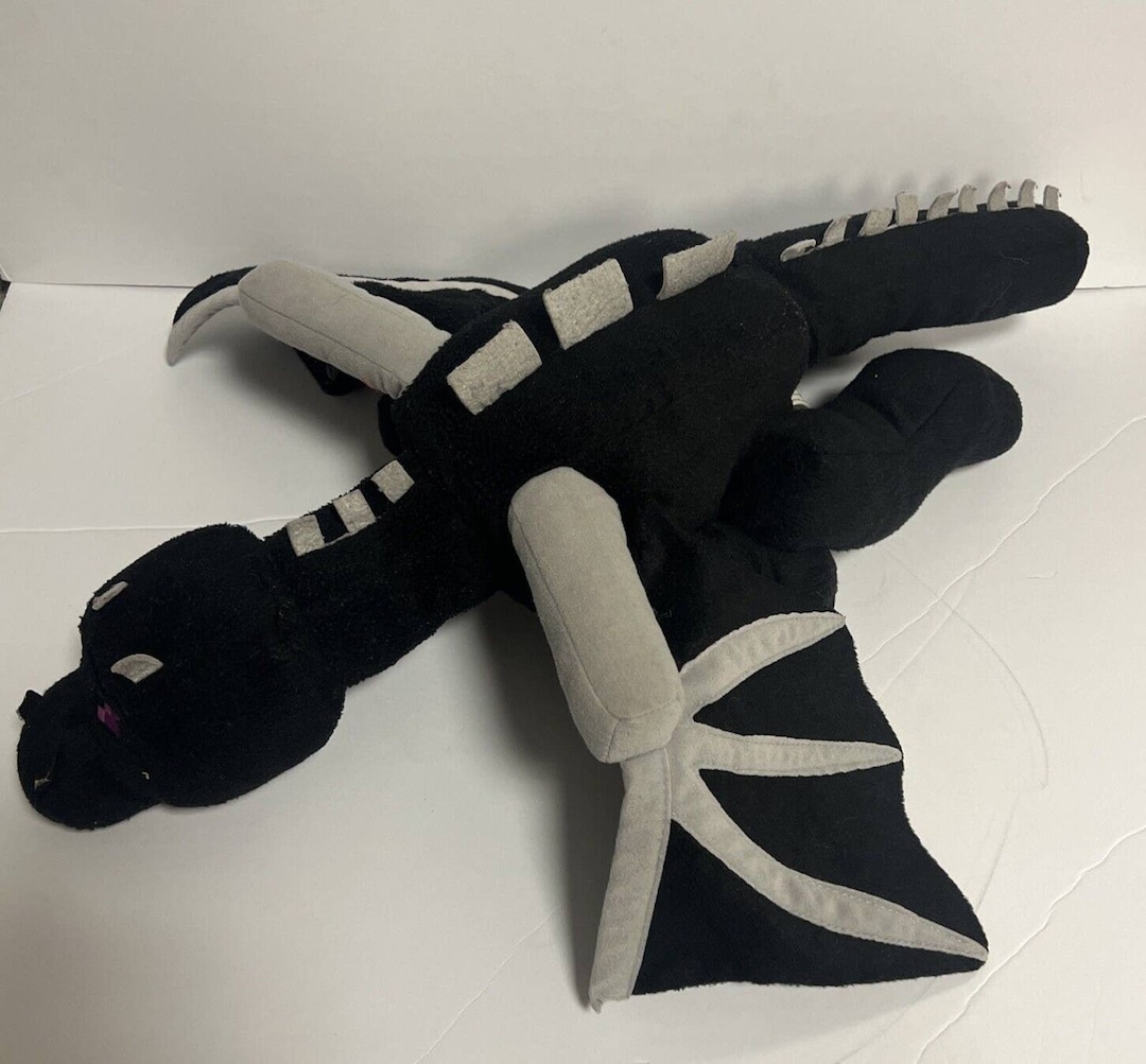 Mojang Jinx Minecraft Black Ender Dragon 24 Large Big - Etsy
