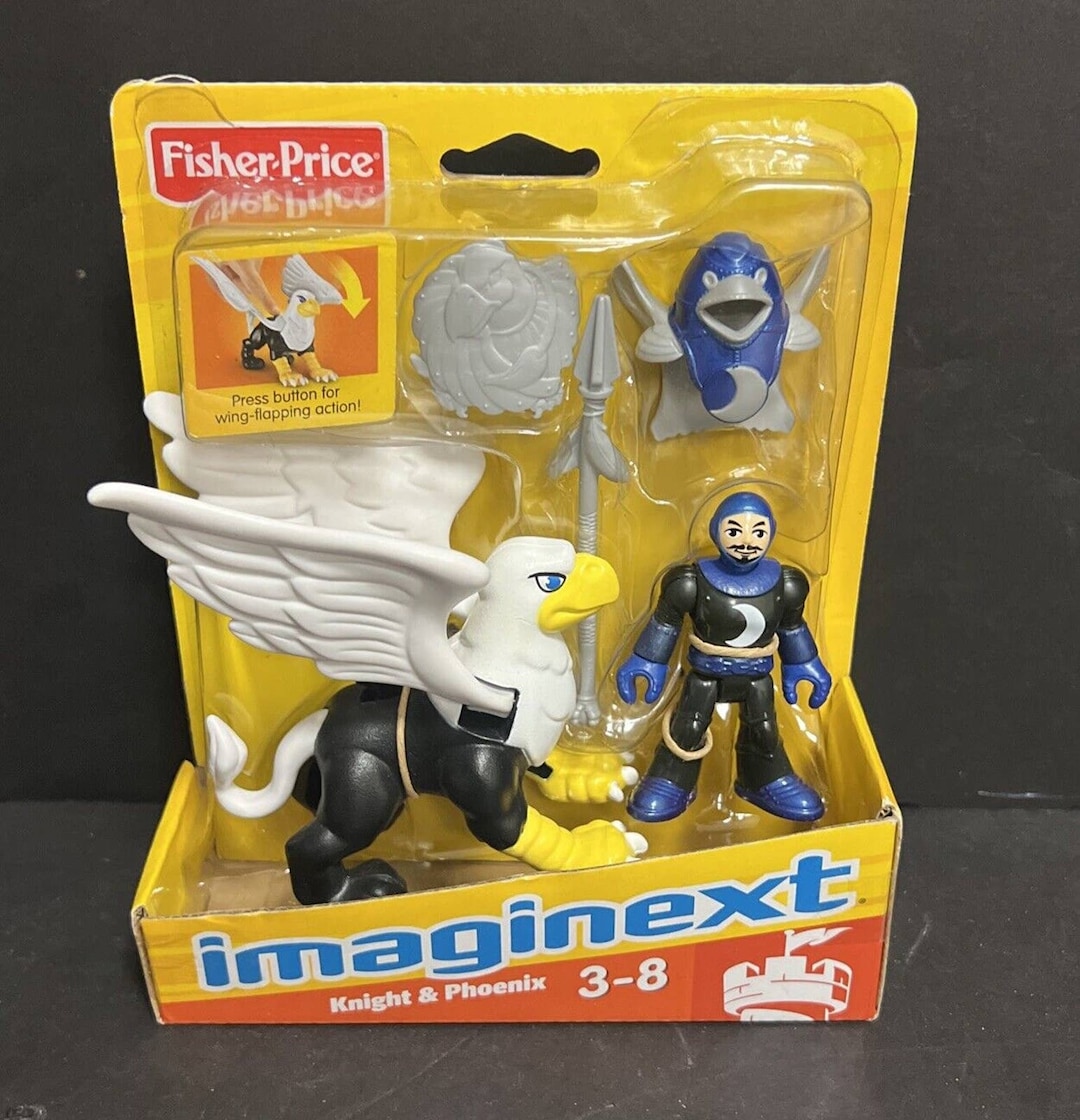 Fisher Price Imaginext Eagle Talon Castle Knight and Phoenix - Etsy