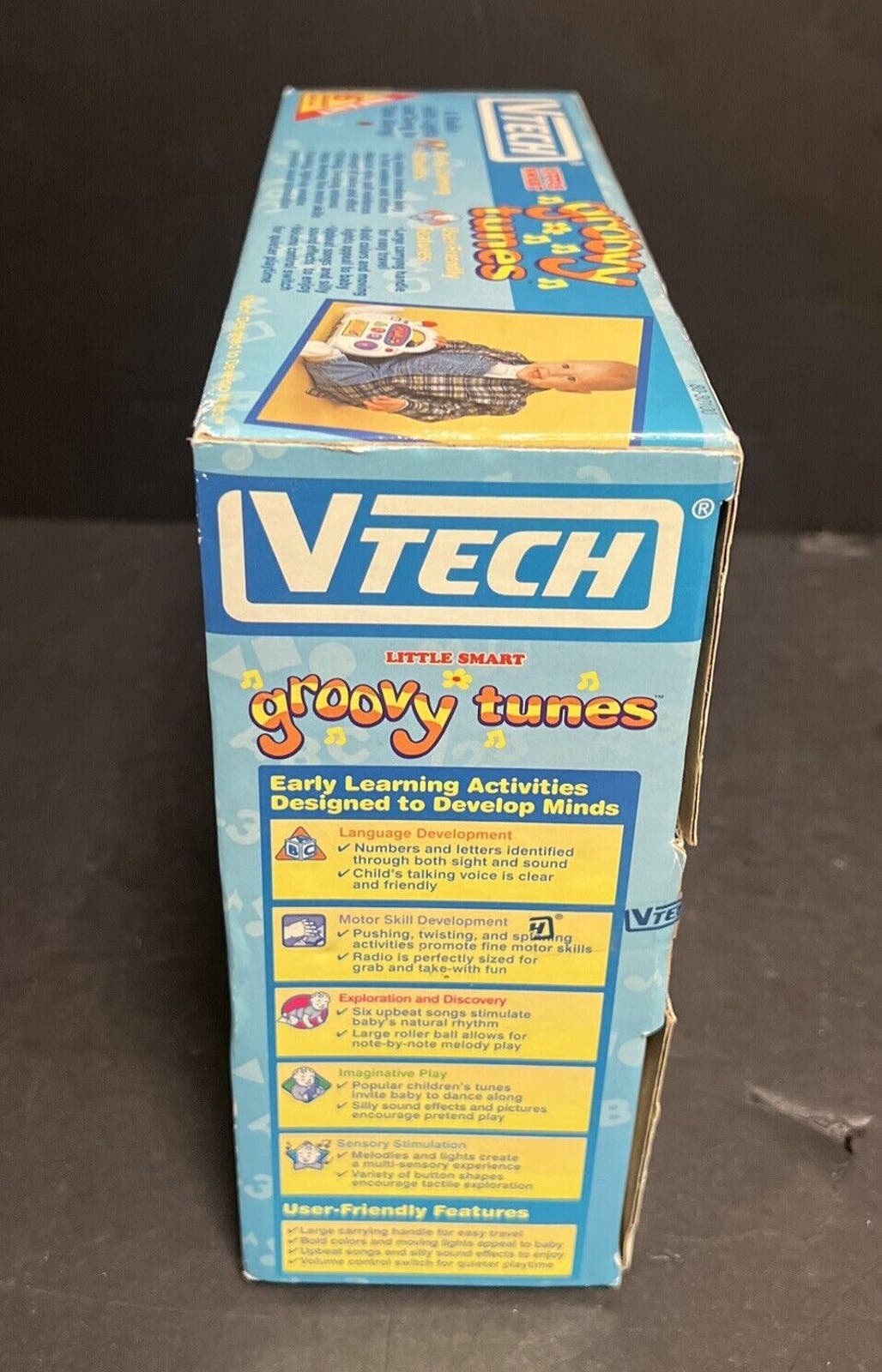 Preowned Vtech Little Smart Groovy Tunes Radio Lights Music Numbers ...