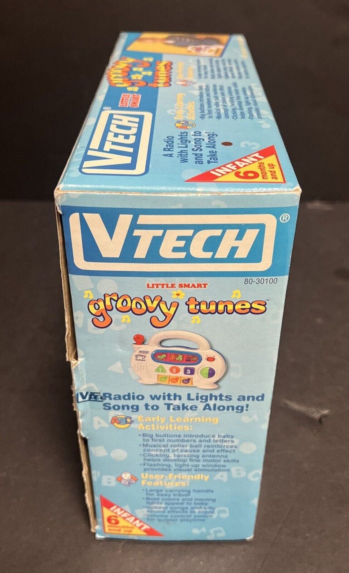 Preowned Vtech Little Smart Groovy Tunes Radio Lights Music Numbers ...