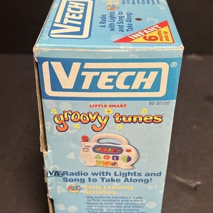 Preowned Vtech Little Smart Groovy Tunes Radio Lights Music Numbers ...