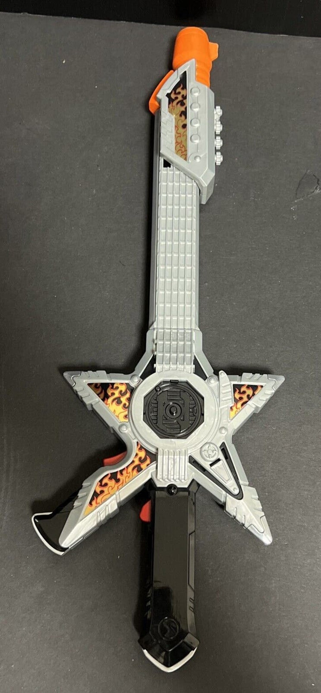 Bandai Power Rangers Ninja Steel Star Sword Rockstorm Guitar Blaster ...