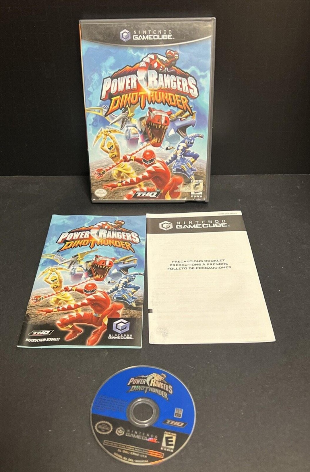 Preowned Power Rangers Dino Thunder Nintendo Gamecube Original Complete ...