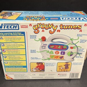 Preowned Vtech Little Smart Groovy Tunes Radio Lights Music Numbers ...