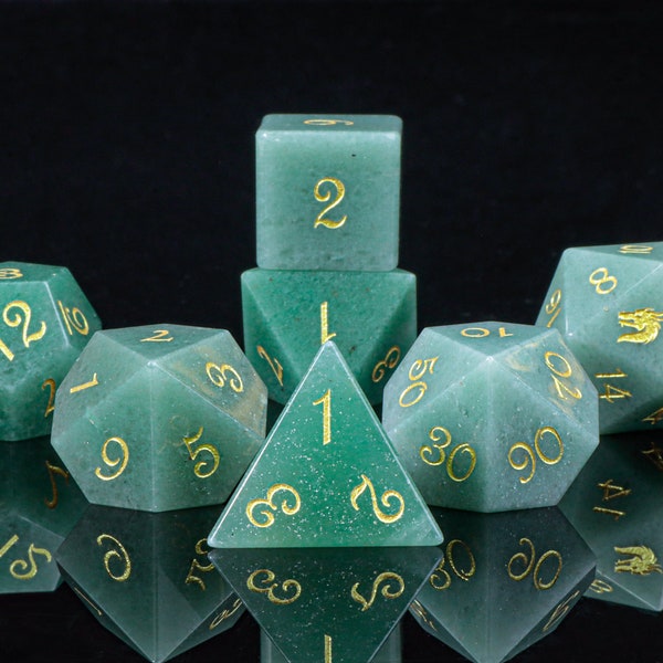 Gemstone Dice - Etsy