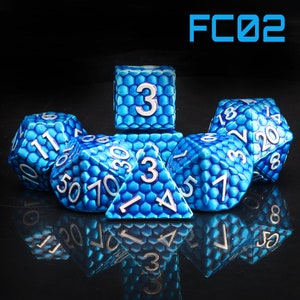 Golden Dnd Dice Set of 7 / Bee Dice / Polyhedral Metal Dice Set ...