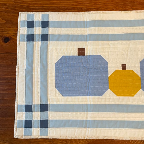 Pumpkin Table Runner - Etsy