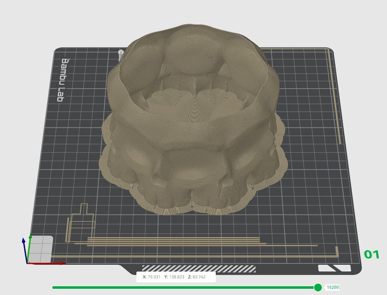 Skull Bowl / Halloween Decor / Stlflix / 3D Print - Etsy