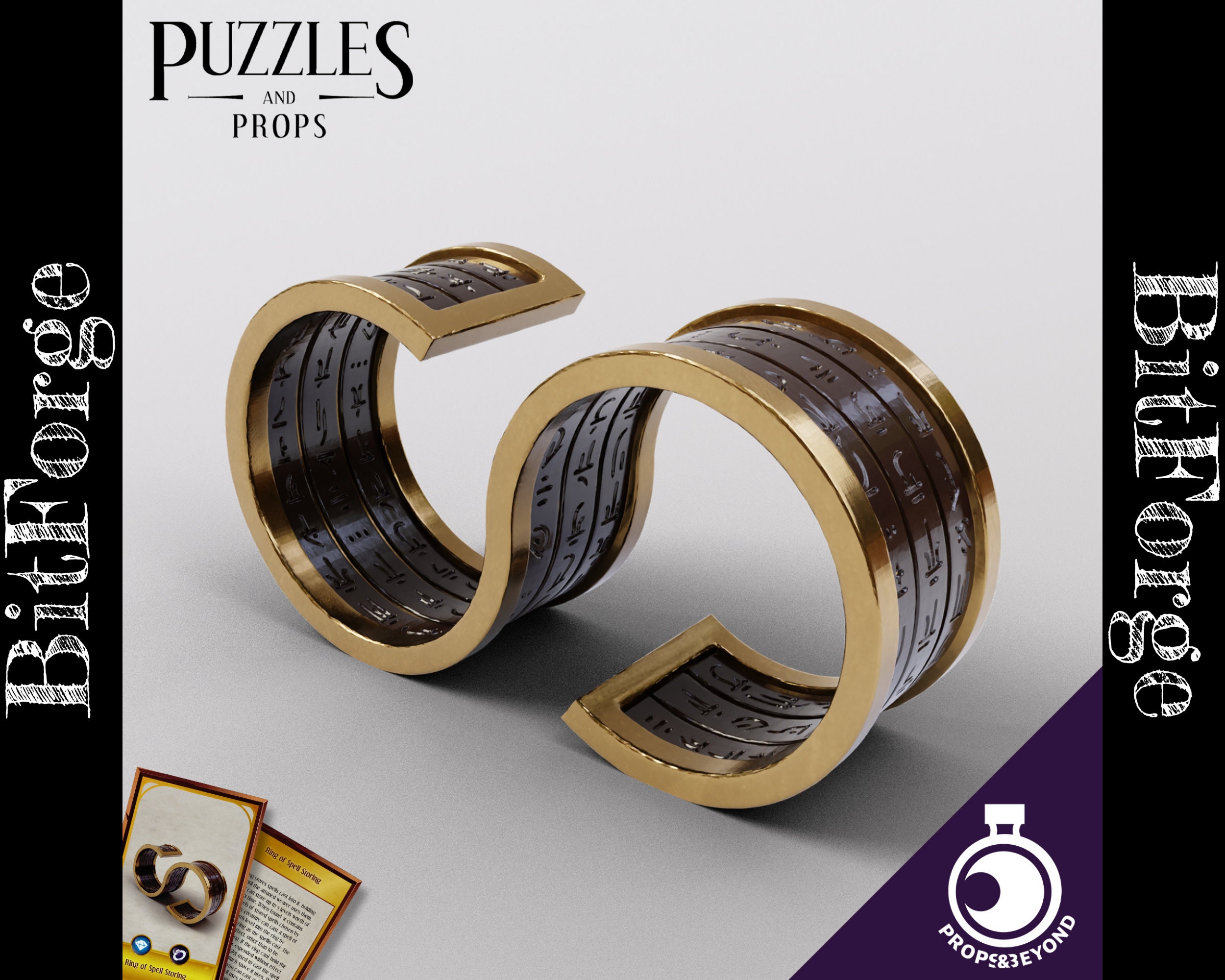 Ring of Spell Storing Puzzles and Props Prop for RPG & Tabletop Games ...