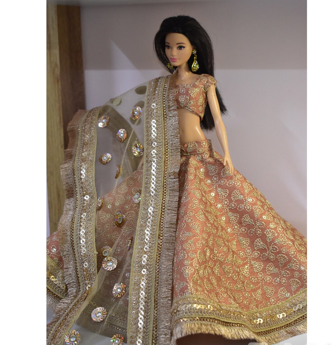 Barbie Doll Indian Wedding Dresses