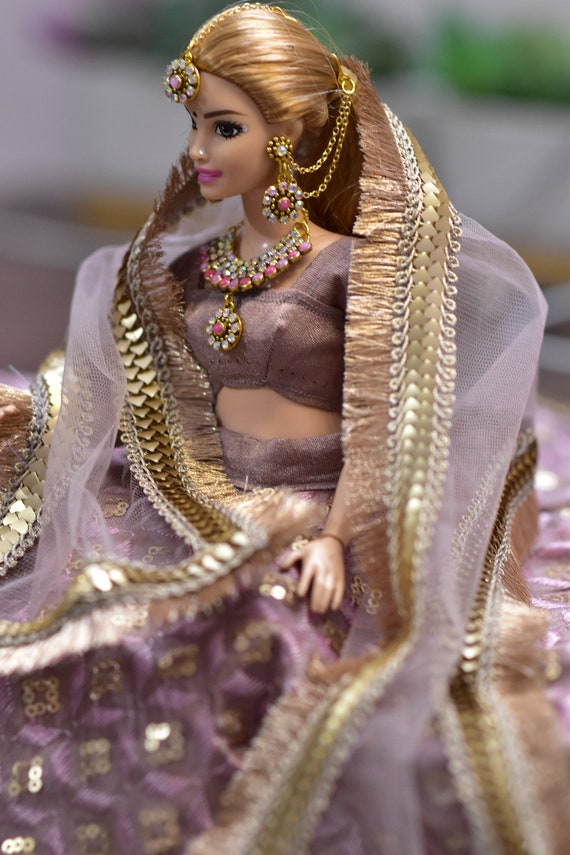 Barbie Doll Indian Wedding Dresses