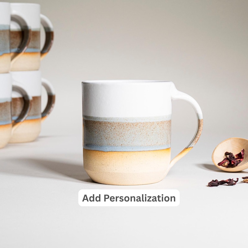 Pottery Mugs Earth Tone - Etsy