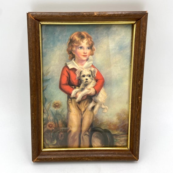 Vintage Framed Print of master Simpson by Arthur W. Devis | Etsy