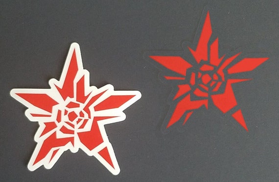 Santa Destroy Star No More Heroes Inspired Clear Die Cut - Etsy