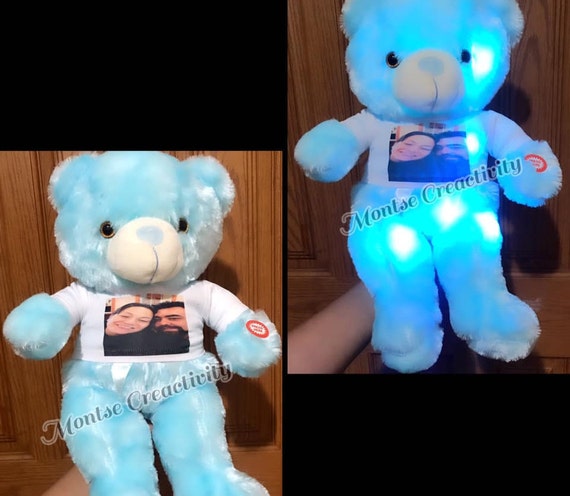 Toys Personalized GLOWING TEDDY BEAR Toys & Games etna.com.pe