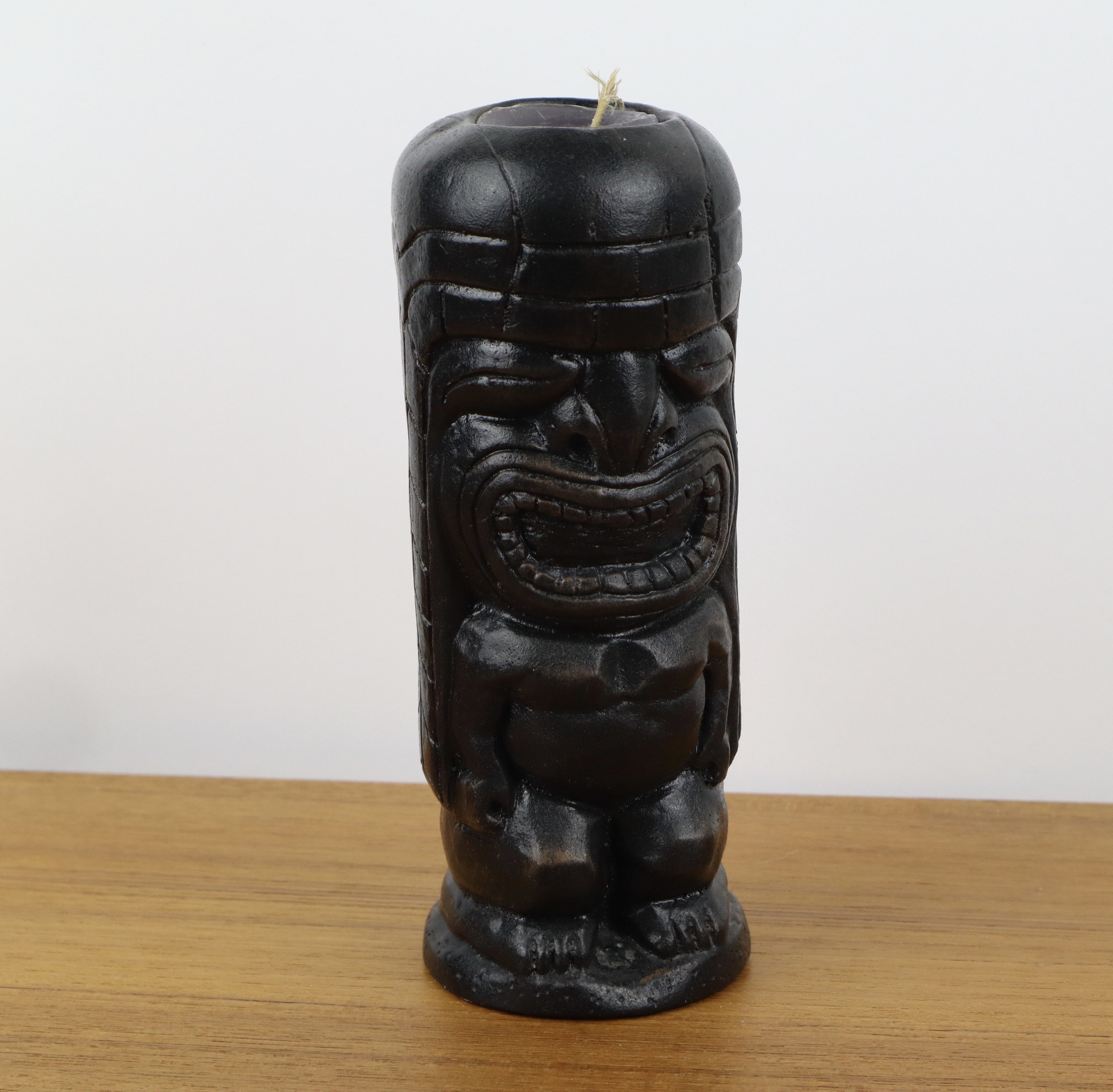 Tiki Candle Holder Vintage Tiki Bar Decor - Etsy