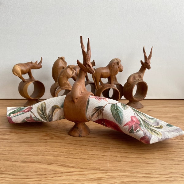 Wooden Ring Set - Etsy