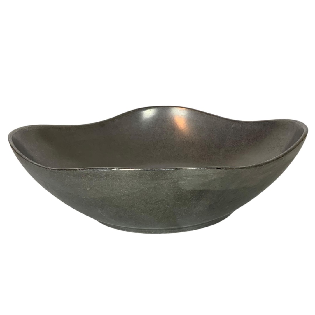 Wilton Armetale Plough Tavern Medium Boston Bowl 9 Inch Satin Pewter ...