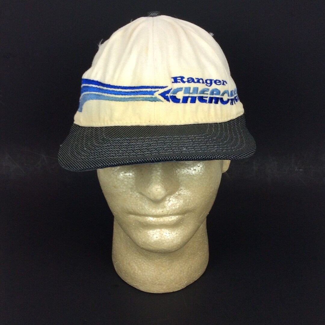 Ranger Cherokee Boat Hat Cap Trashed Embroidered Snapback Fishing USA ...