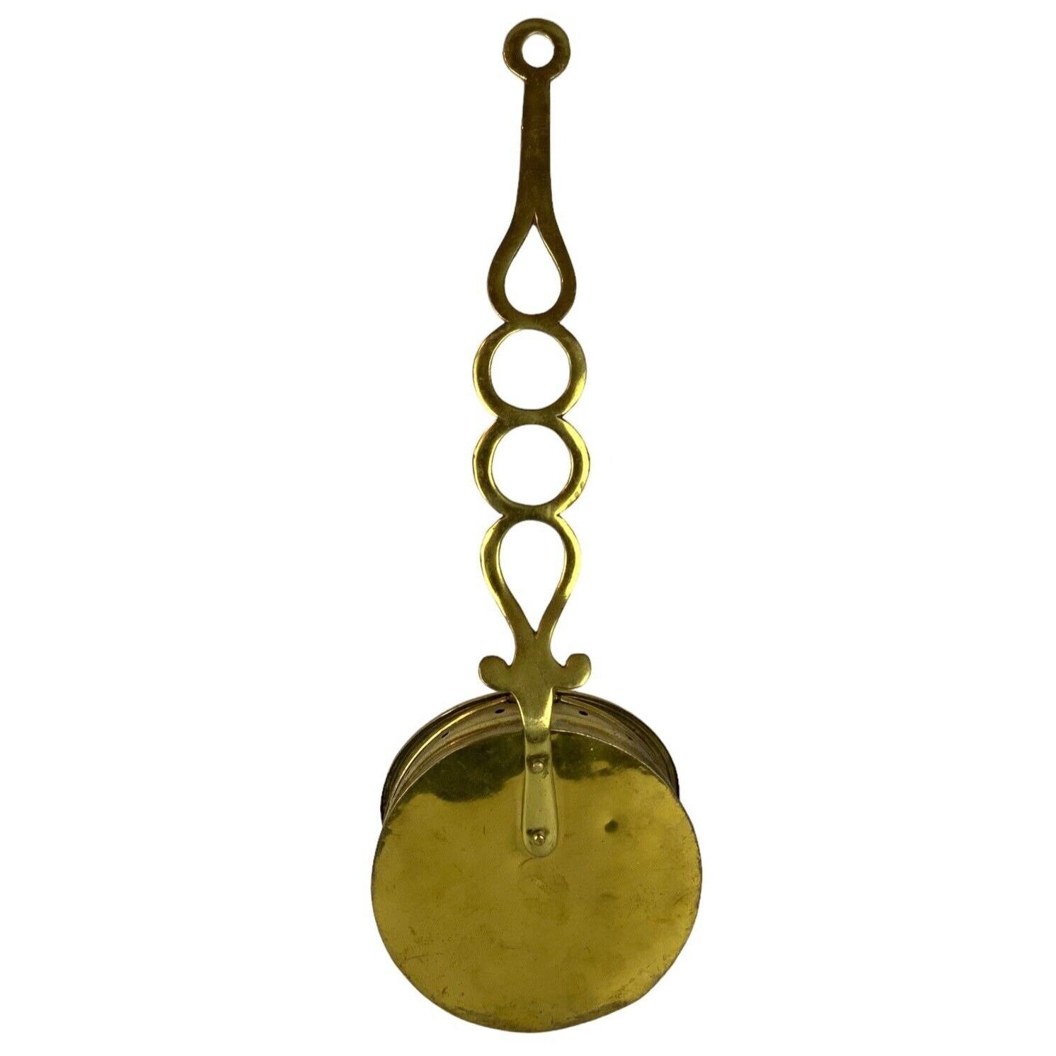 Peerage Brass Bed Warmer Chestnut Roaster Pan Pub Tavern Scene - Etsy