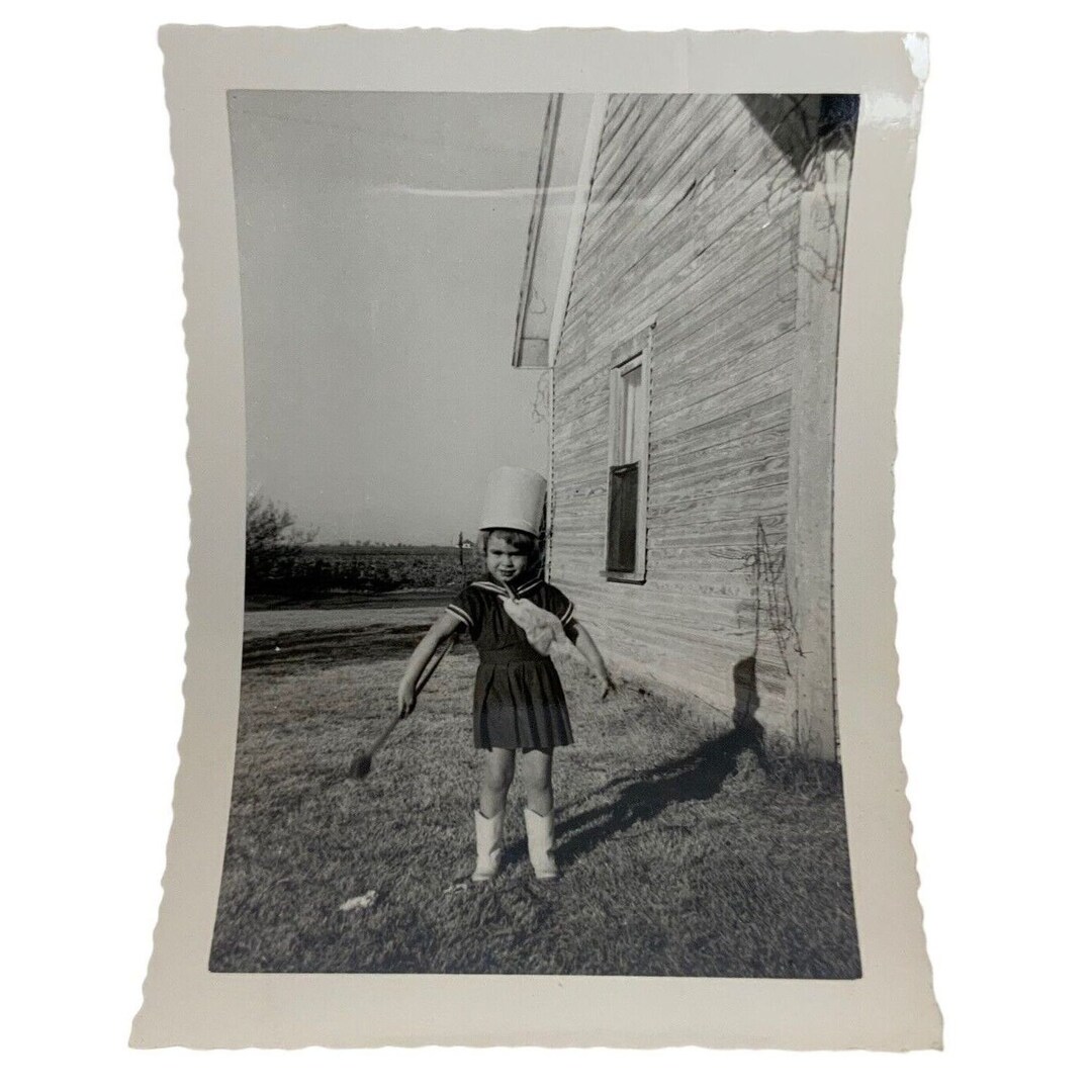 Little Girl in Drum Major Uniform White Boots Vintage Snapshot 1950s - Etsy