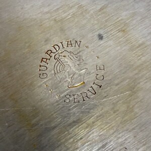 Guardian Service Ware 10 Inch Casserole Chicken Fryer Glass Lid Vintage ...