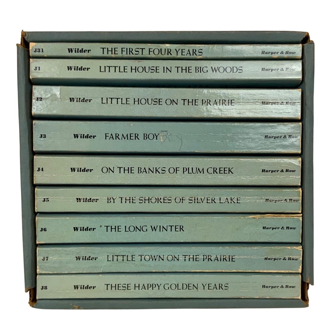 Little House Books Box Set 9 Titles by Laura Ingalls Wilder Harper ...